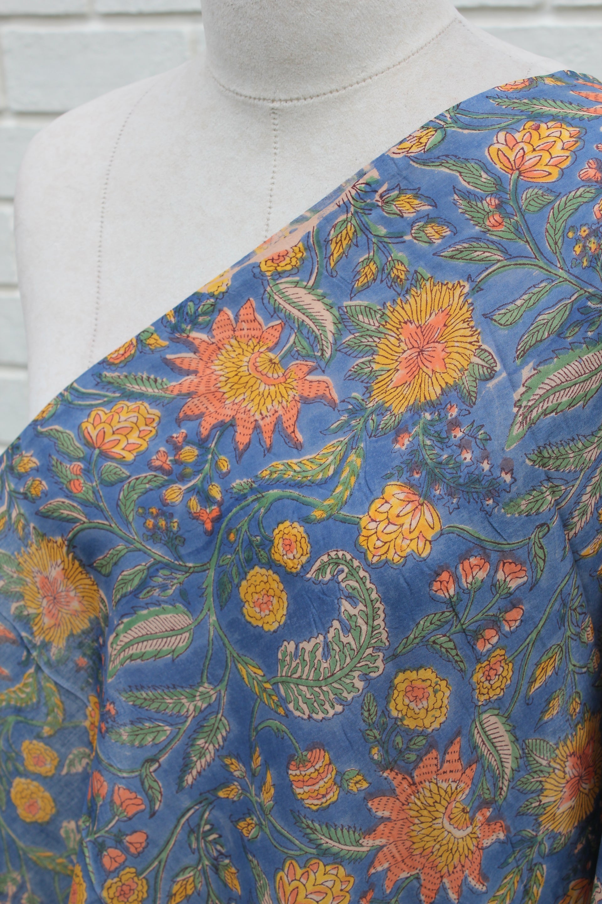 FLORAL COTTON-MLP816– Milantique by Milan Paul